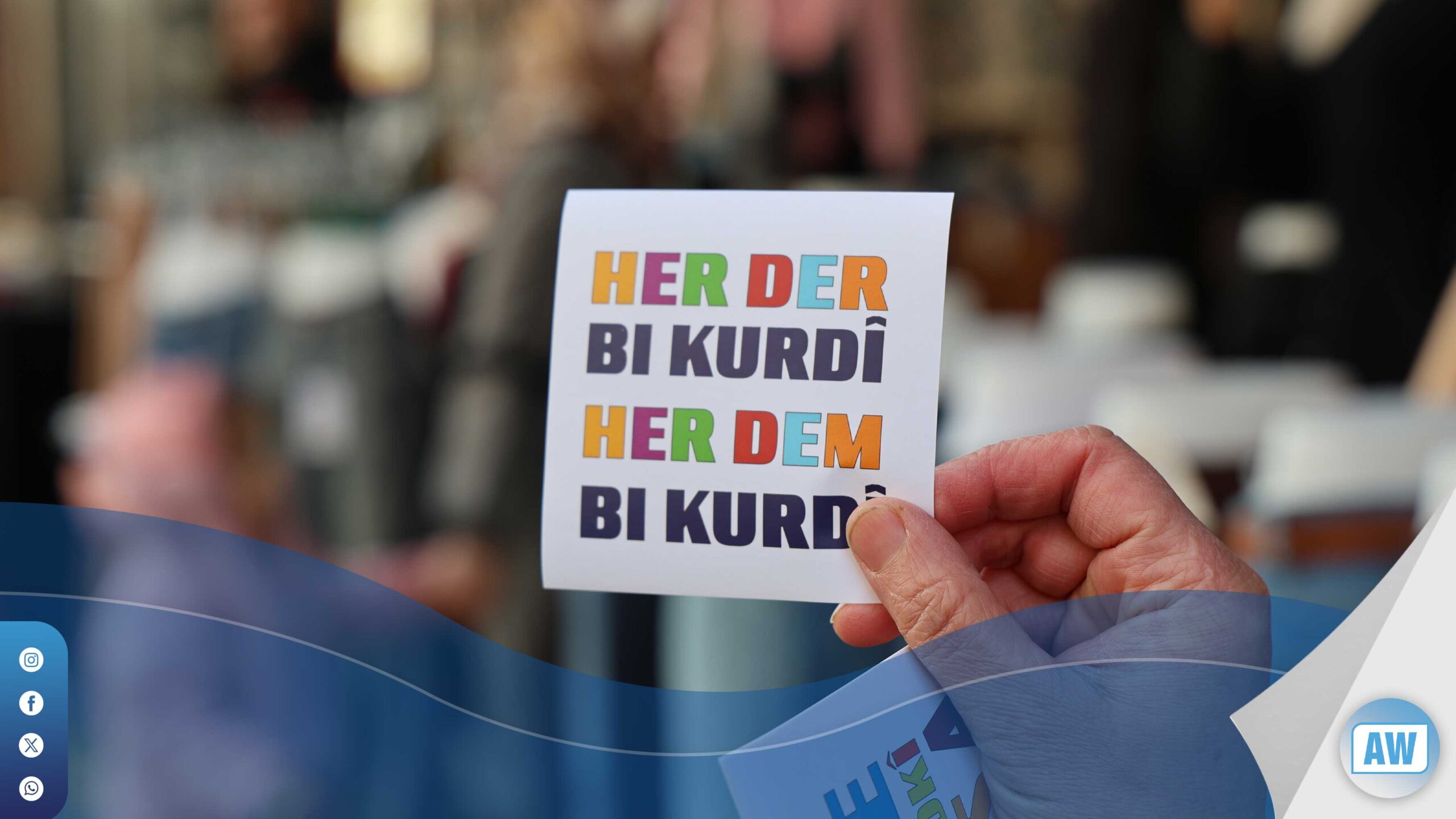 Li Sûrê tabela û etîketên Kurdî belav kirin – Ajansa Welat