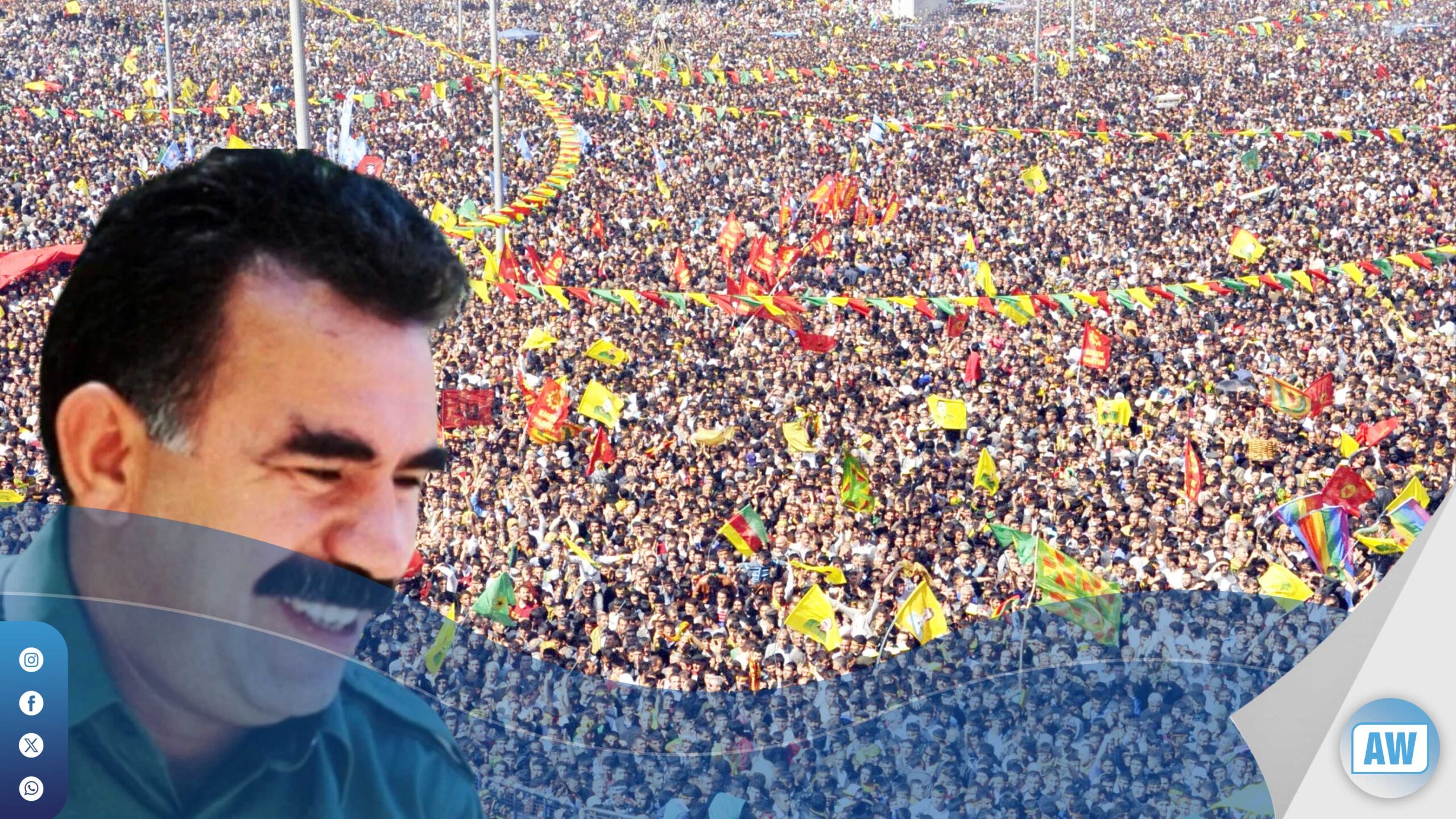 Banga Abdullah Ocalan a Newroza 2015an – Ajansa Welat
