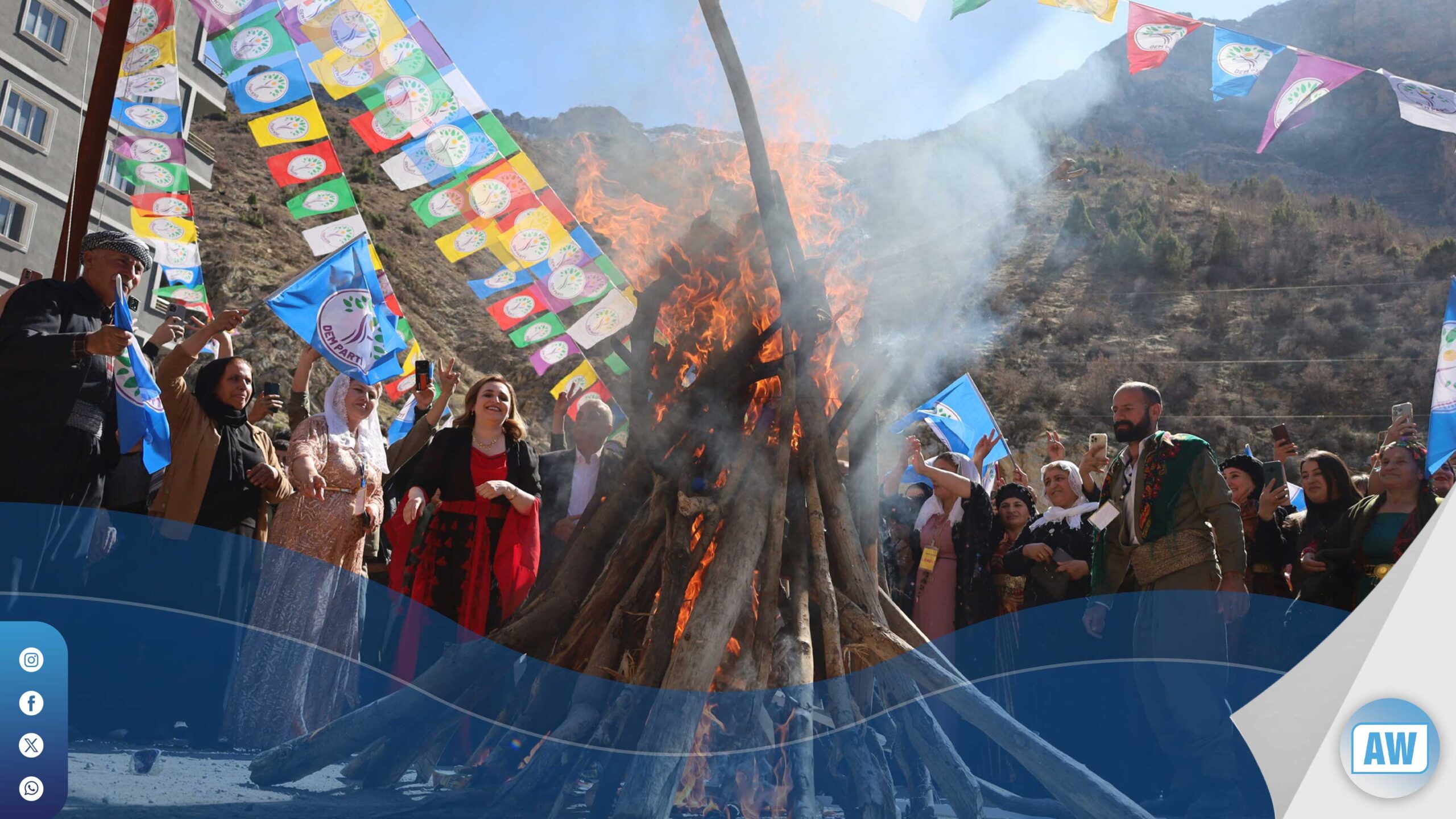 Li Qilebanê cejna Newrozê: Rêber Ocalan ji bo gelan deriyek vekir ...