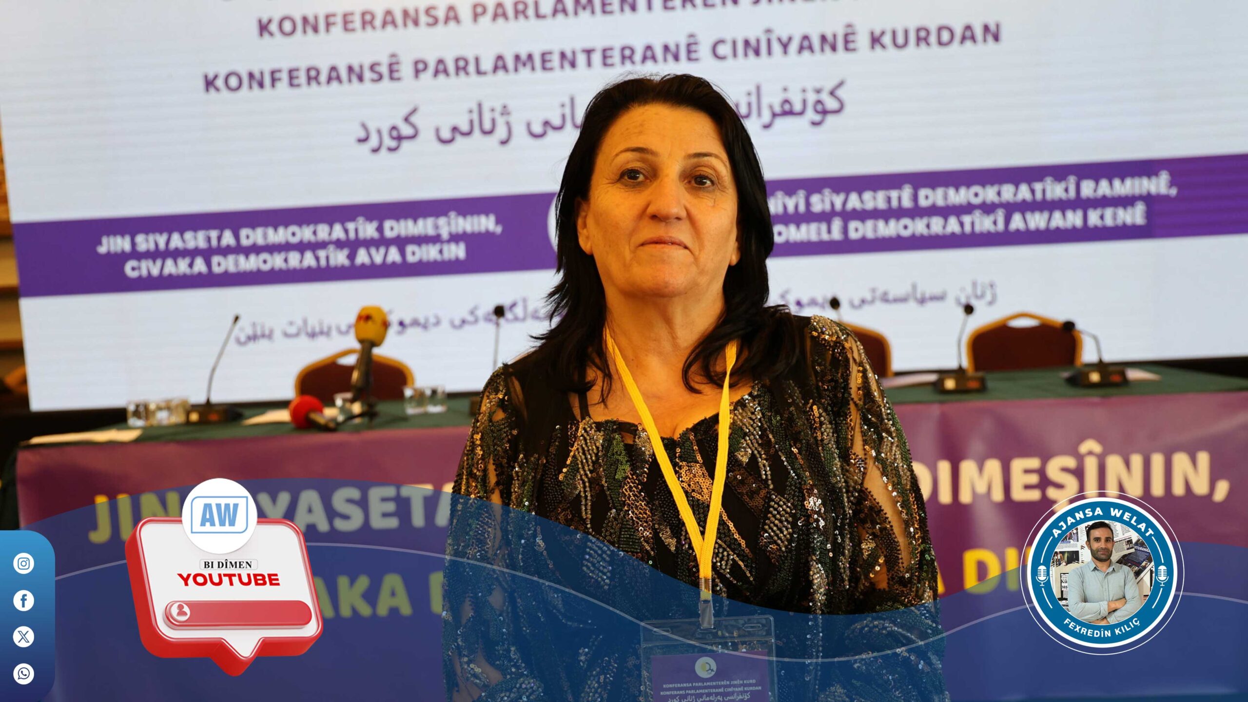 Siyasetmedar Semîre Goran: Em bi birêz Abdullah Ocalan re ne – Ajansa Welat