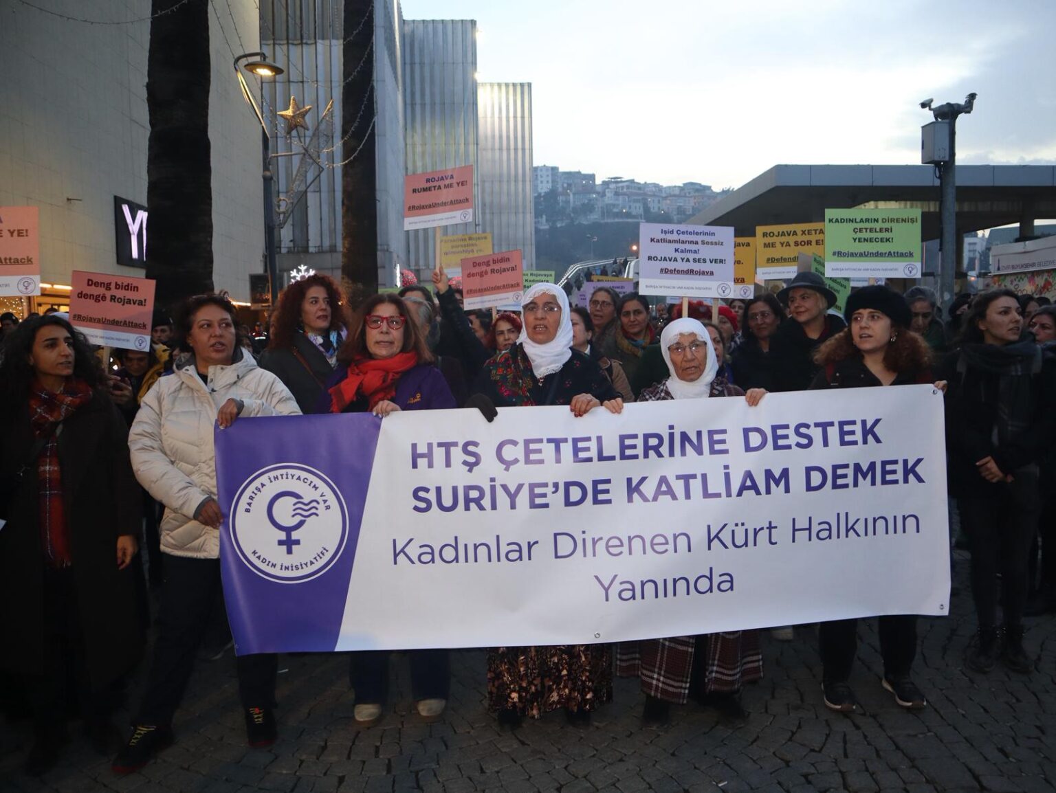 Însiyatîfa Pêwistiya Jinan bi Aştiyê Heye, li qadê keziyên hev hûnandin ...